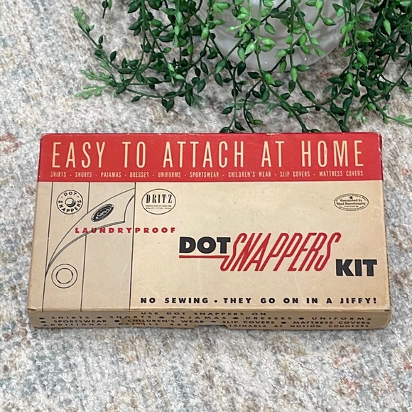Vintage | Office | Vintage Dritz Snappers Kit | Poshmark